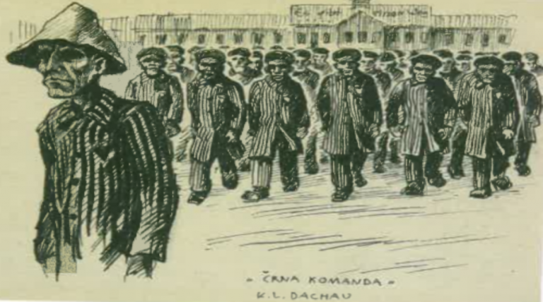 Prisoners’ drawings and paintings in the Dachau Concentration Camp - KZ ...