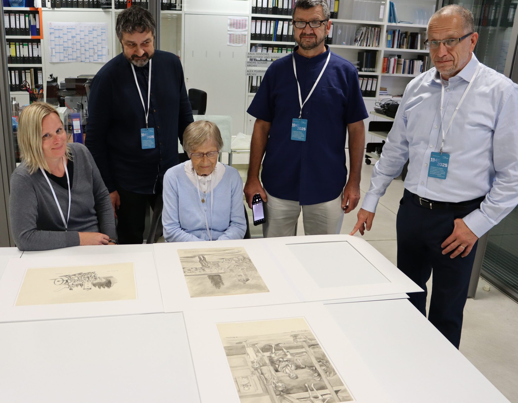 Neue Zeichnungen von Karel Frinta entdeckt - KZ Gedenkstätte Dachau